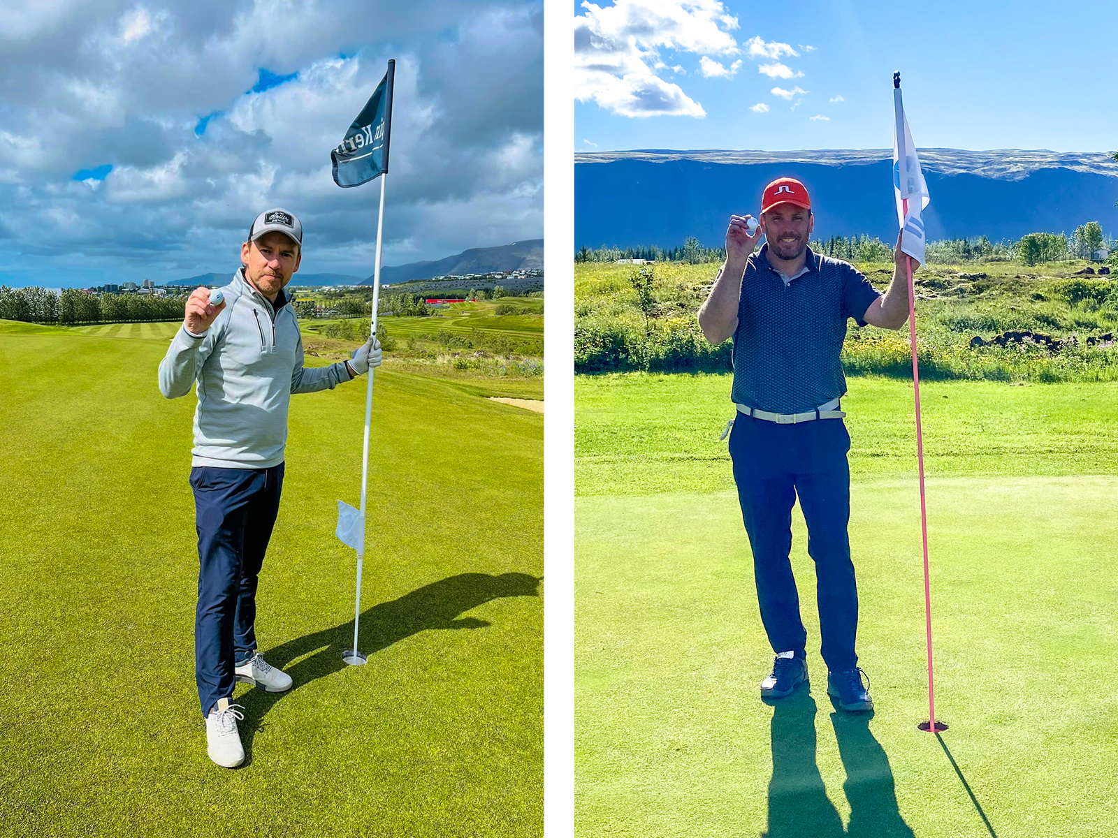 Halli Mello og Þröstur með Albatross - Kylfingur